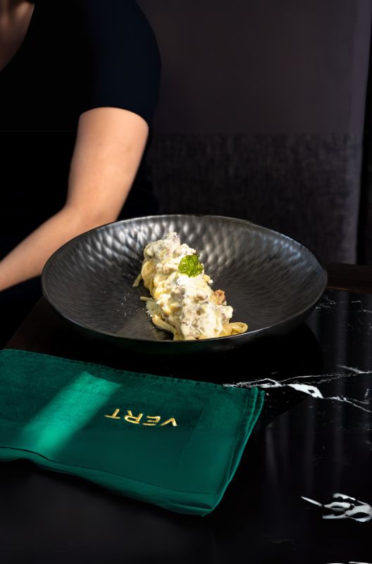 Linguine Carbonara - Vert Dining